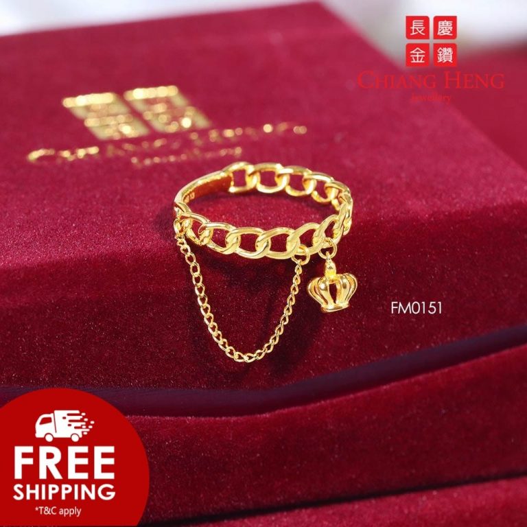 916 Gold Crown Ring – Chiang Heng