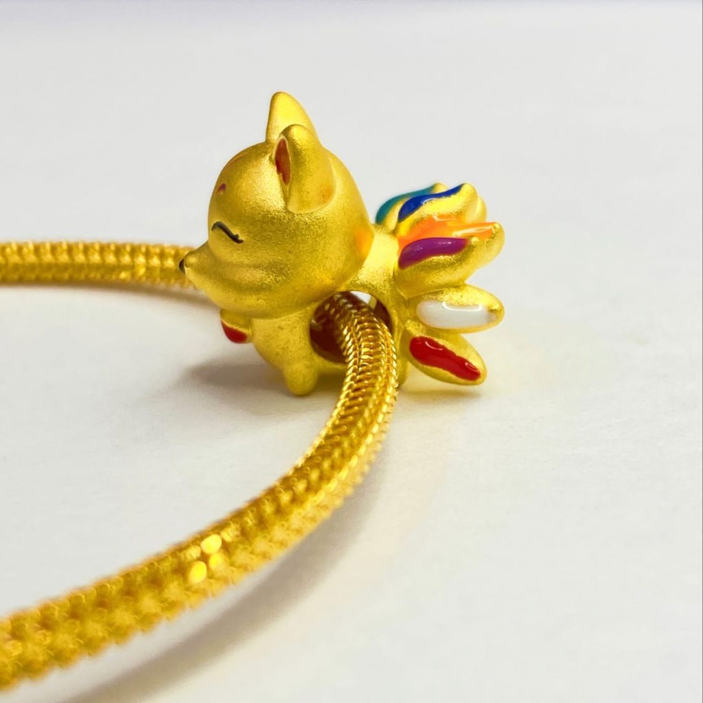999 Gold Enamel Fox – Chiang Heng