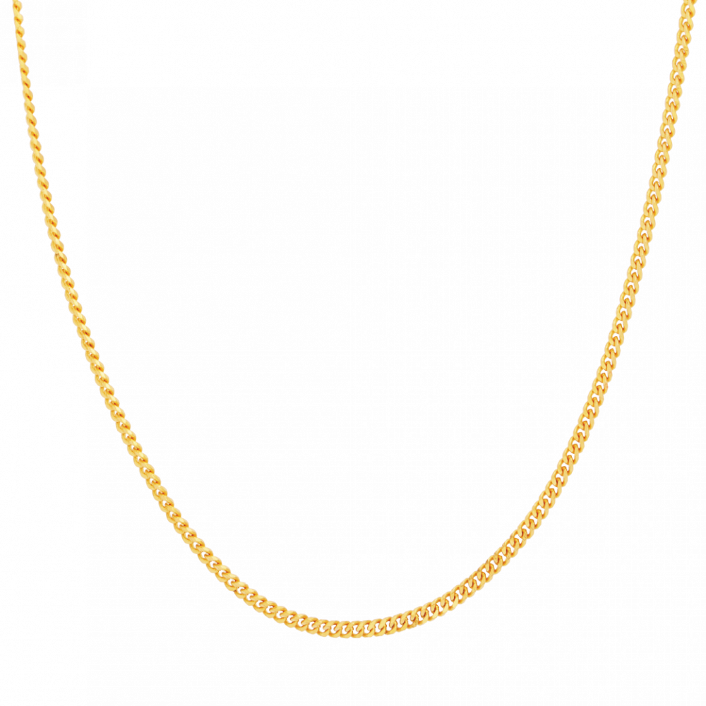 916 Gold O Chain Necklace – Chiang Heng
