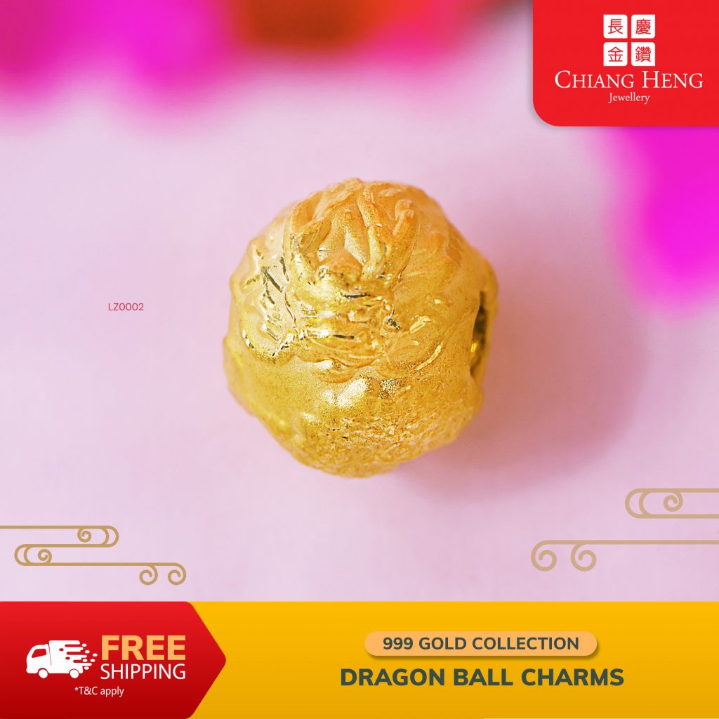 999 Gold Dragon Ball Charms – Chiang Heng