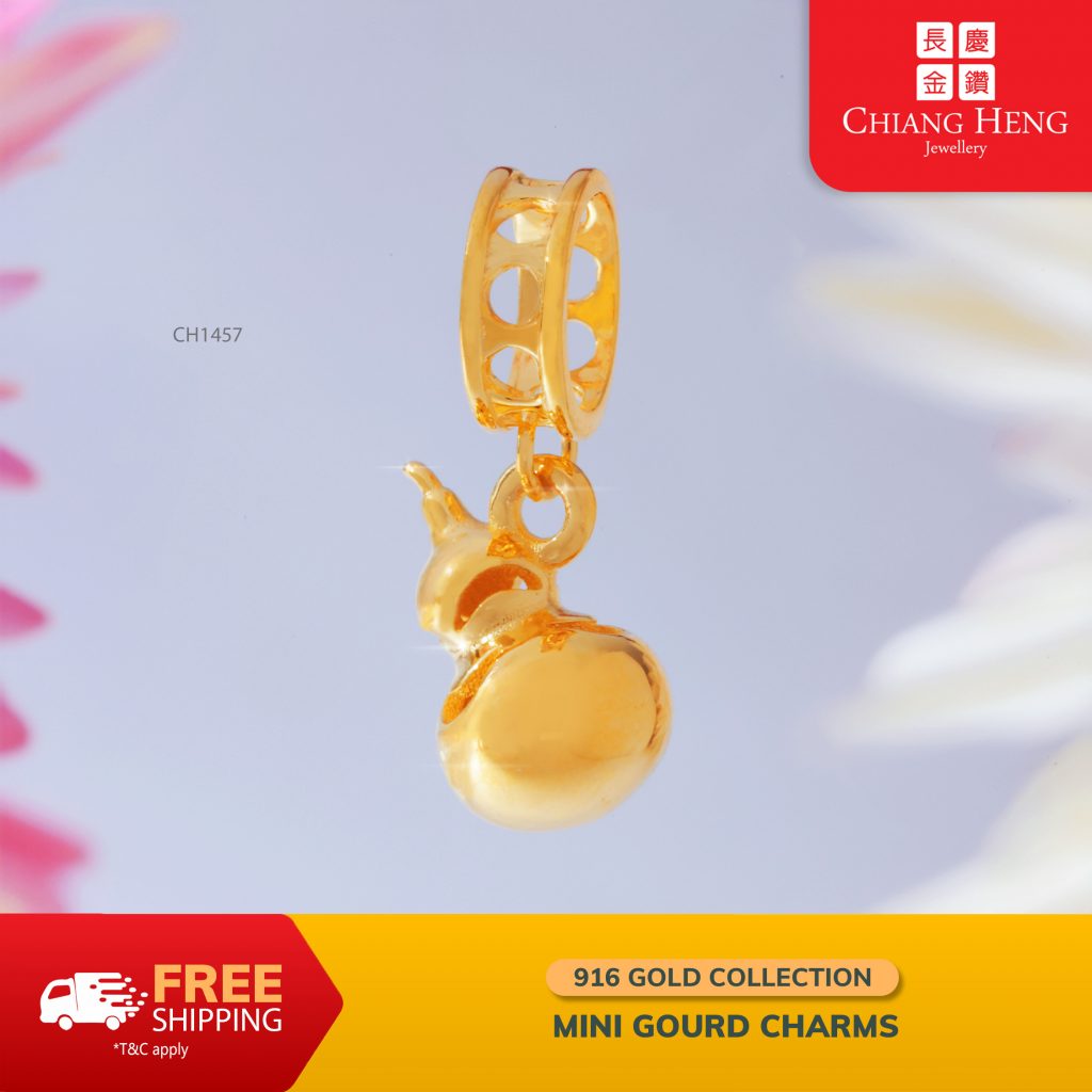 916 Gold Mini Gourd Charms – Chiang Heng