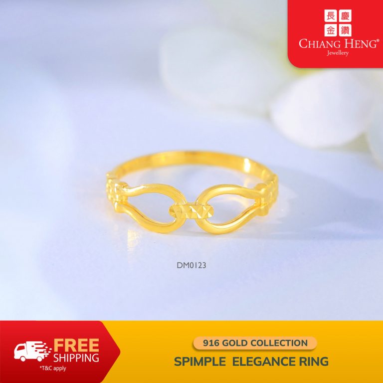 916 Gold Simple Elegant Ring – Chiang Heng