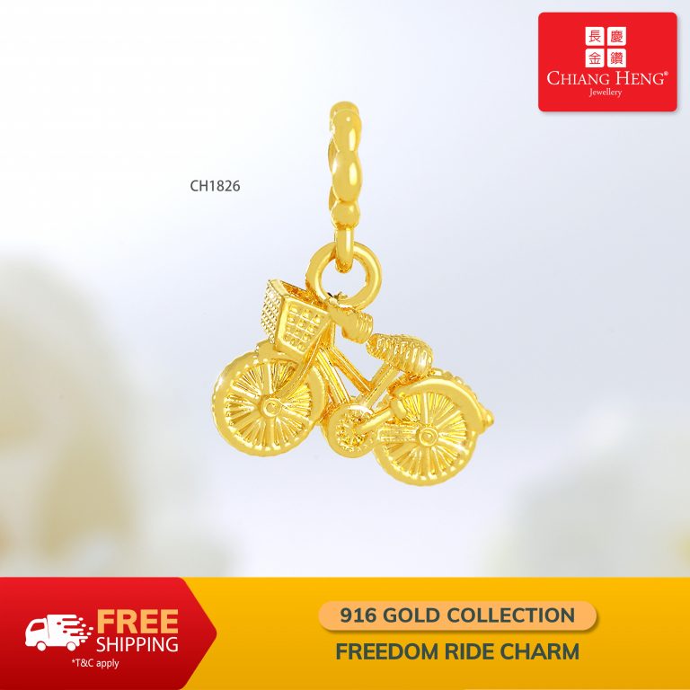 916 Gold Freedom Ride Charms – Chiang Heng