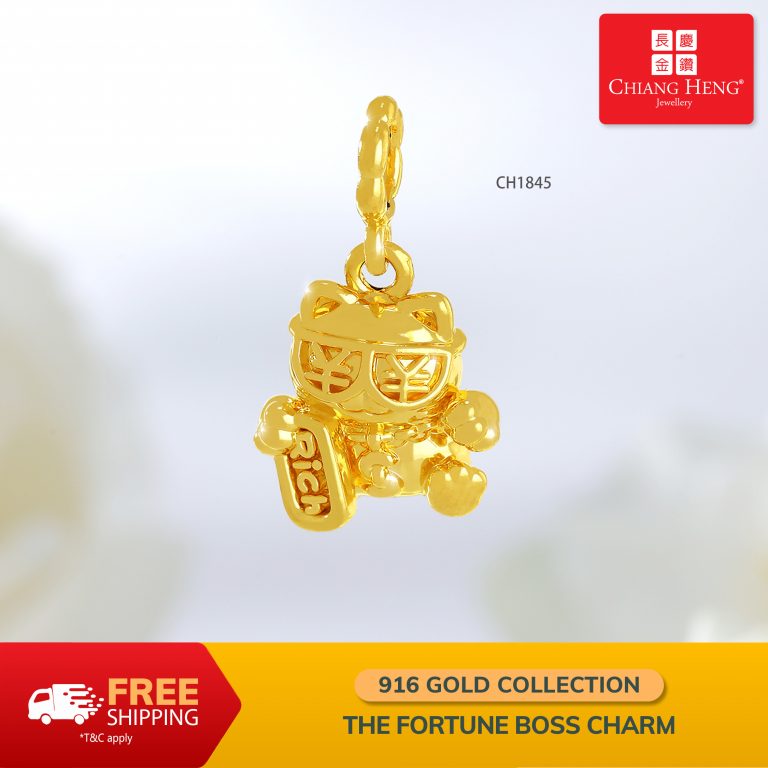 916 Gold The Fortune Boss Charms – Chiang Heng